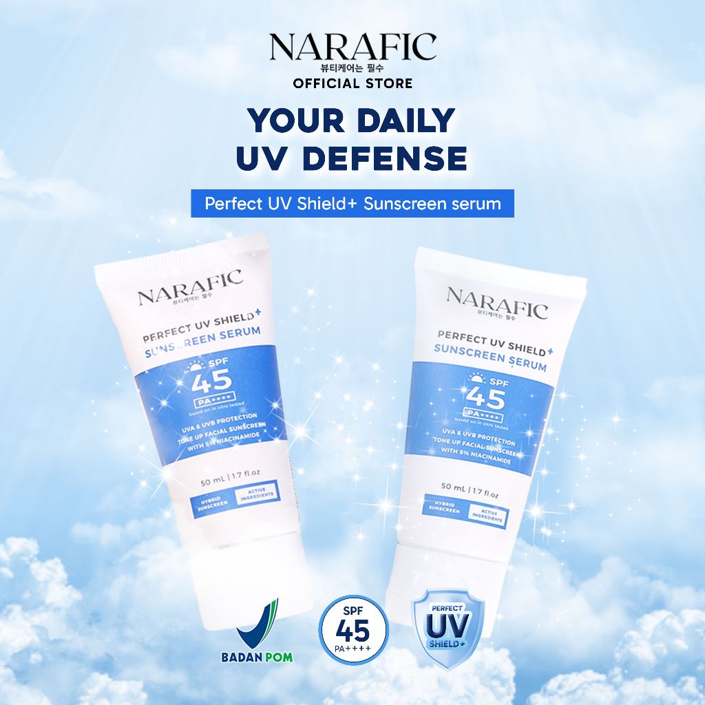 Jual NARAFIC - Sunscreen High Technology - Perfect UV Shield Suncreen ...