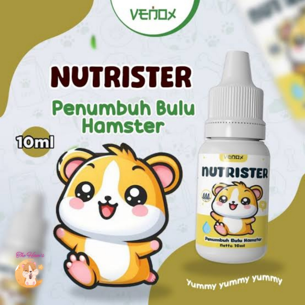 Jual (The Ham's) NUTRISTER HAMSETR - Venox Vitamin Obat Hamster Sugar ...