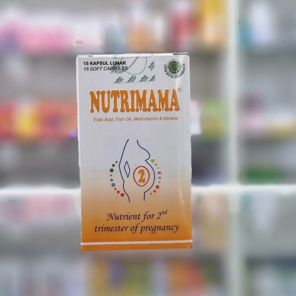 Jual Nutrimama 2 isi 15 kapsul Vitamin Hamil Trimester 2 Exp Juni 2025 ...