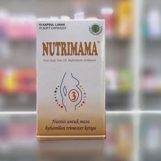 Jual NUTRIMAMA 3 BOTOL 15 KAPSUL Exp Juni 2025 | Shopee Indonesia