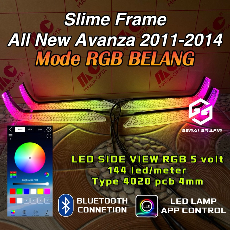 Jual Frame Slime All New Avanza Xenia 2011-2014 / Slime Frame Avanza ...