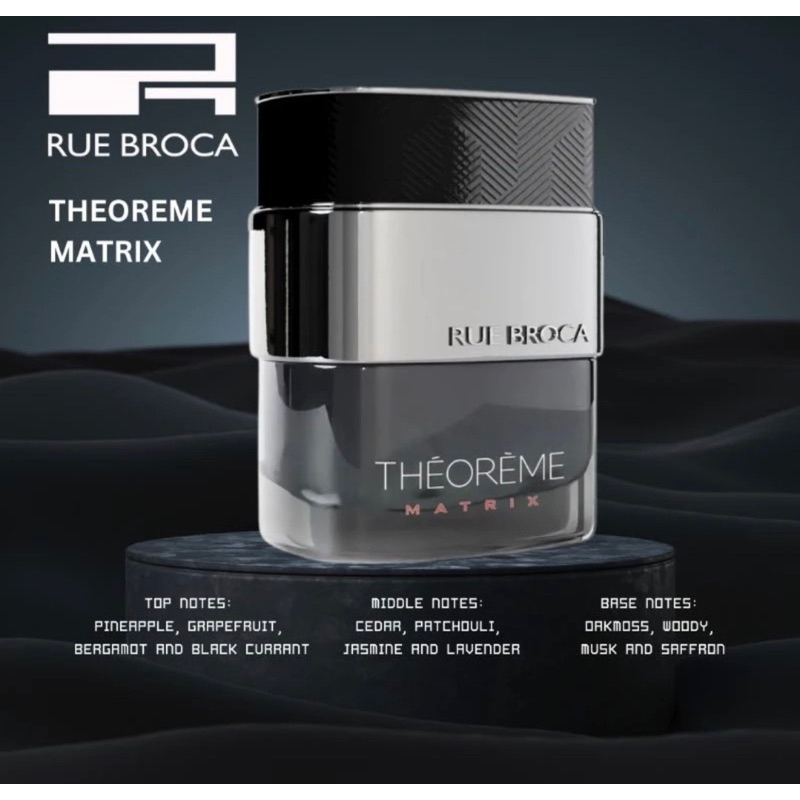 Jual RUE BROCA THEOREME MATRIX FOR MEN 90ML EDP | Shopee Indonesia