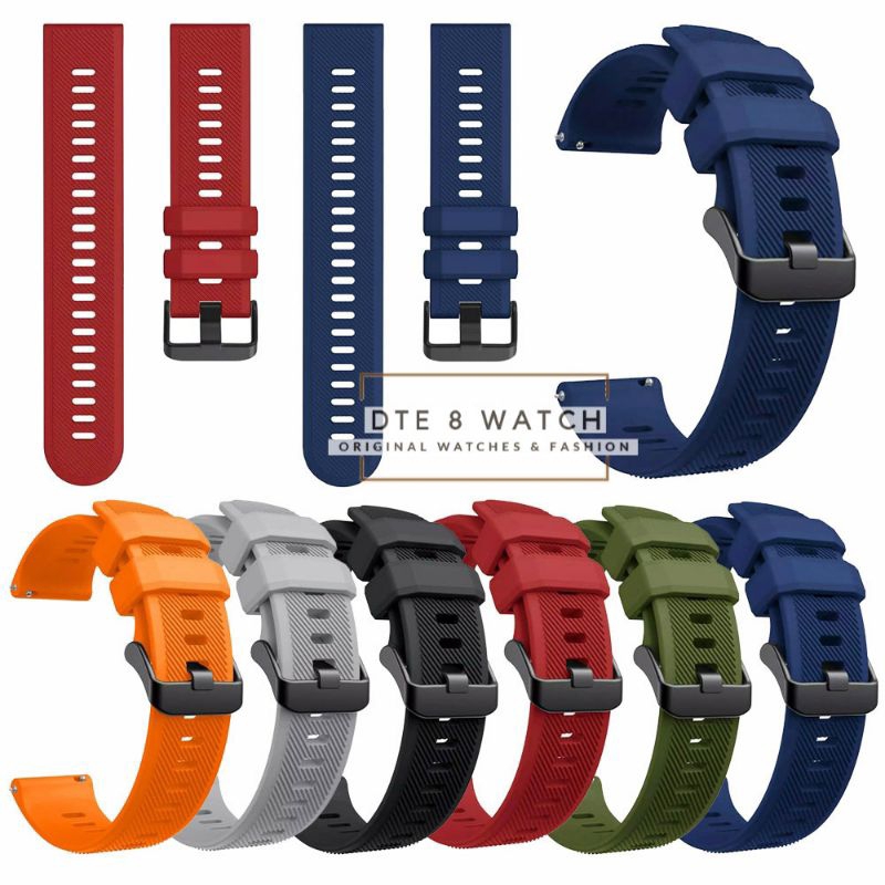 Jual Strap Garmin Forerunner 255 Silikon Rubber 22mm Rv Quick Release ...