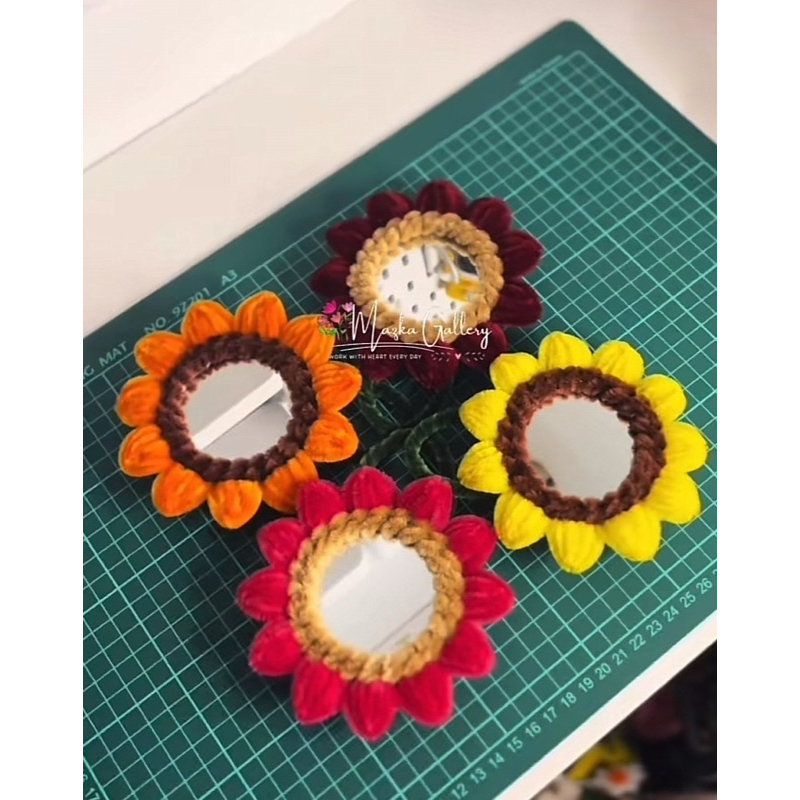 Jual Cermin bunga kawat bulu | Shopee Indonesia