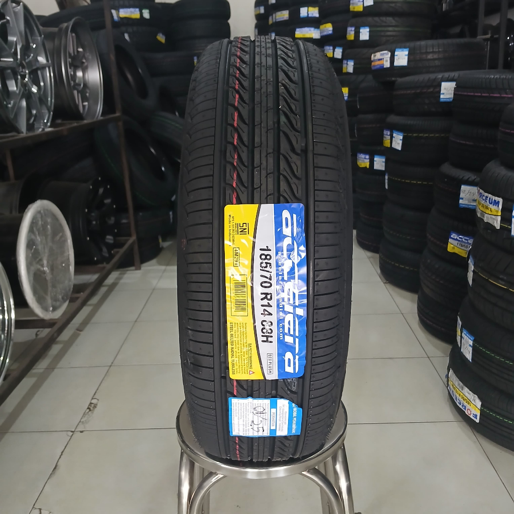 Jual Ban Mobil Standar Avanza Xenia Ring 14 Ukuran 185/70 Merk Accelera Eco Plush 185 70 R14 ...