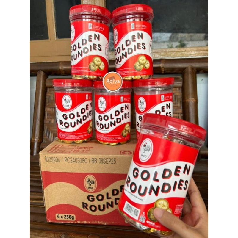 Jual Golden Roundies Cokelat Koin Toples 250 gram | Shopee Indonesia
