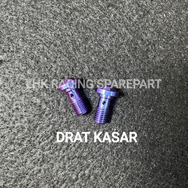 Jual baut kaliper master rem selang rem probolt titanium drat kasar nissin salaya vietnam ...