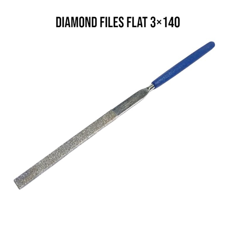 Jual DIAMOND FILES 3×140 model flat . Kikir diamond 3x140 model flet ...