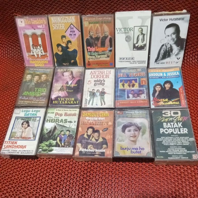 Jual Kaset pita lagu Batak bebas pilih judul. 100% ORIGINAL | Shopee Indonesia