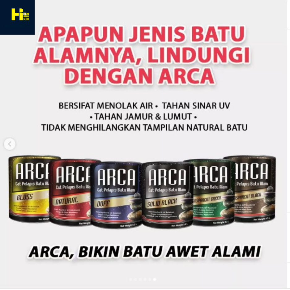 Jual ARCA CAT BATU ALAM 0.9L | Shopee Indonesia