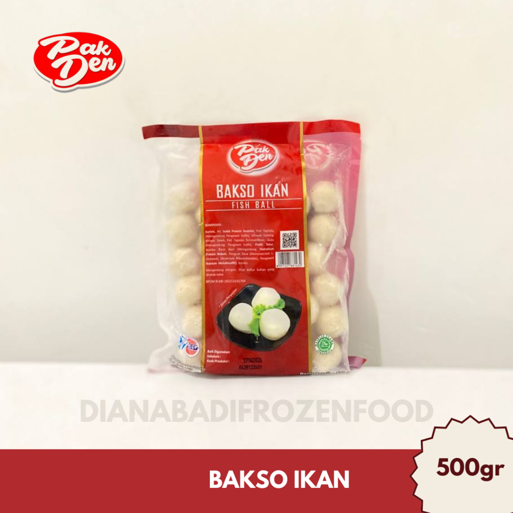 Jual PAK DEN Bakso Ikan 500 gram Murah | Shopee Indonesia