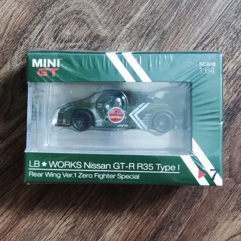 Jual Mini GT 7 LBWK Nissan R35 Zero Fighter Special Hong Kong Exclusive ...