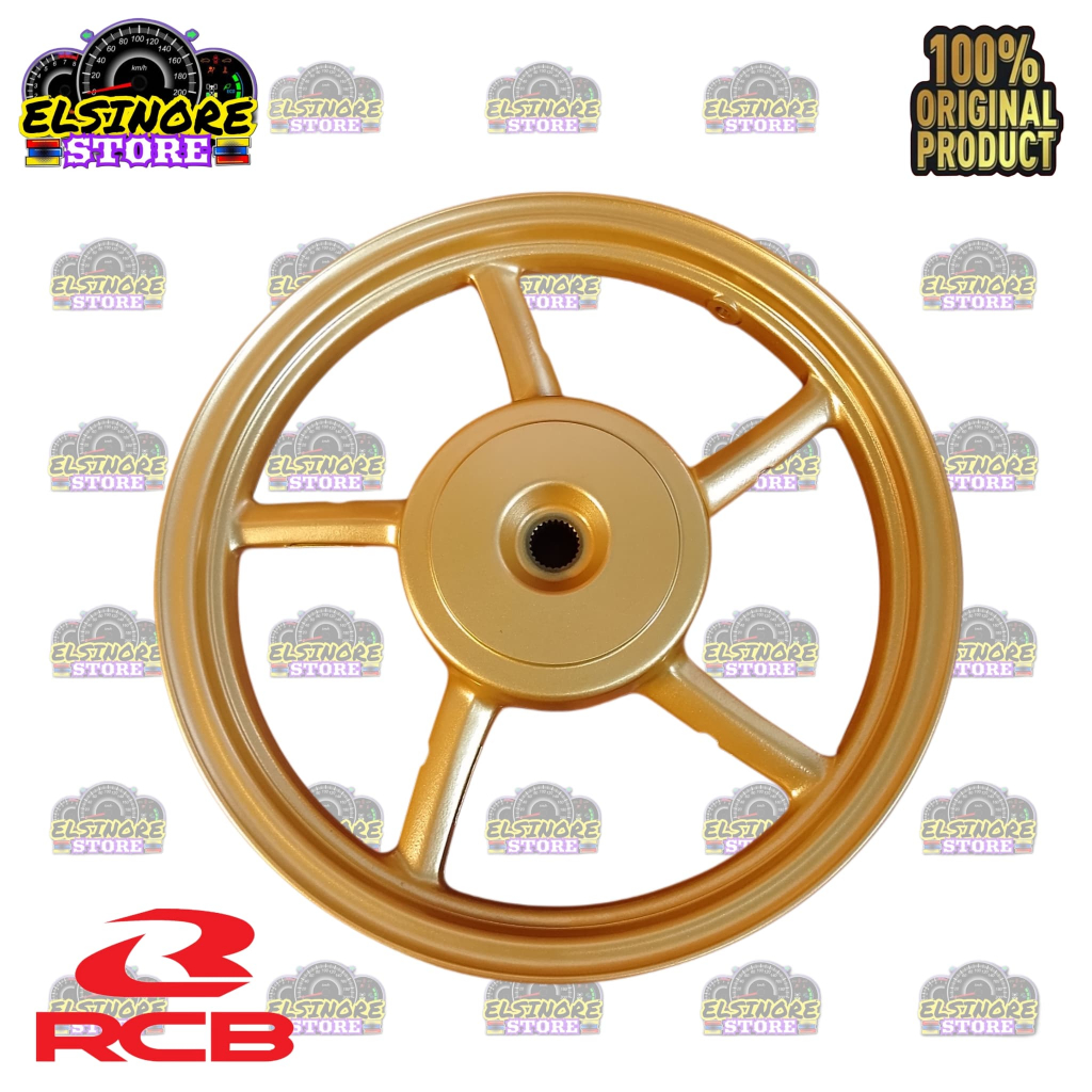 Jual VELG BELAKANG VARIO 125 / VARIO 150 RCB SP522 GOLD UKURAN 185 RING ...