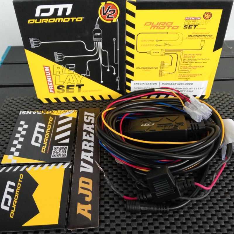 Jual SAMBUNGAN KABEL RELAY SET DUROMOTO RELAY SET MOTOR MOBIL | Shopee ...