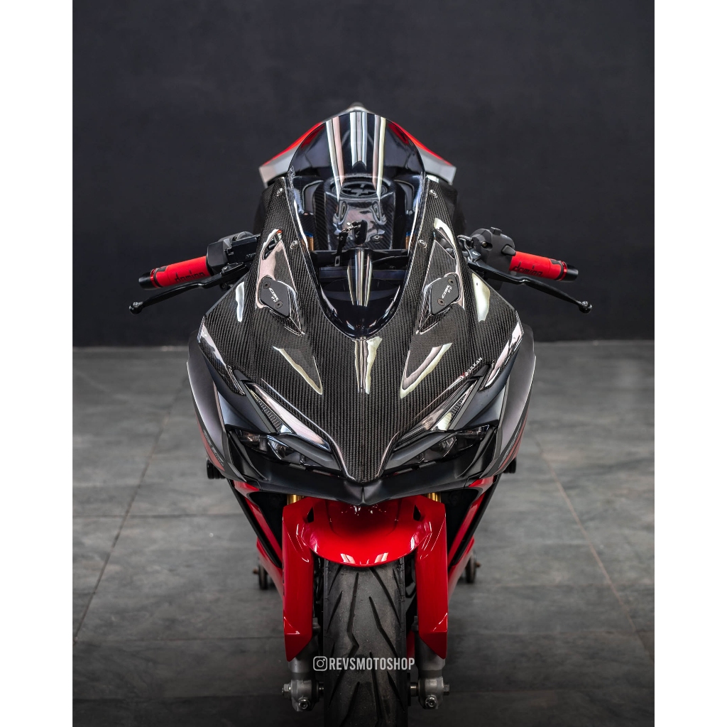 Jual VULKAN HONDA NEW CBR250RR 2022- FRONT FAIRING KARBON | Shopee ...