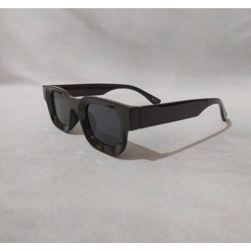 Jual E ( E65 ) KACAMATA FRAME TEBAL SKINNY HITAM UV400 VINTAGE RETRO ...