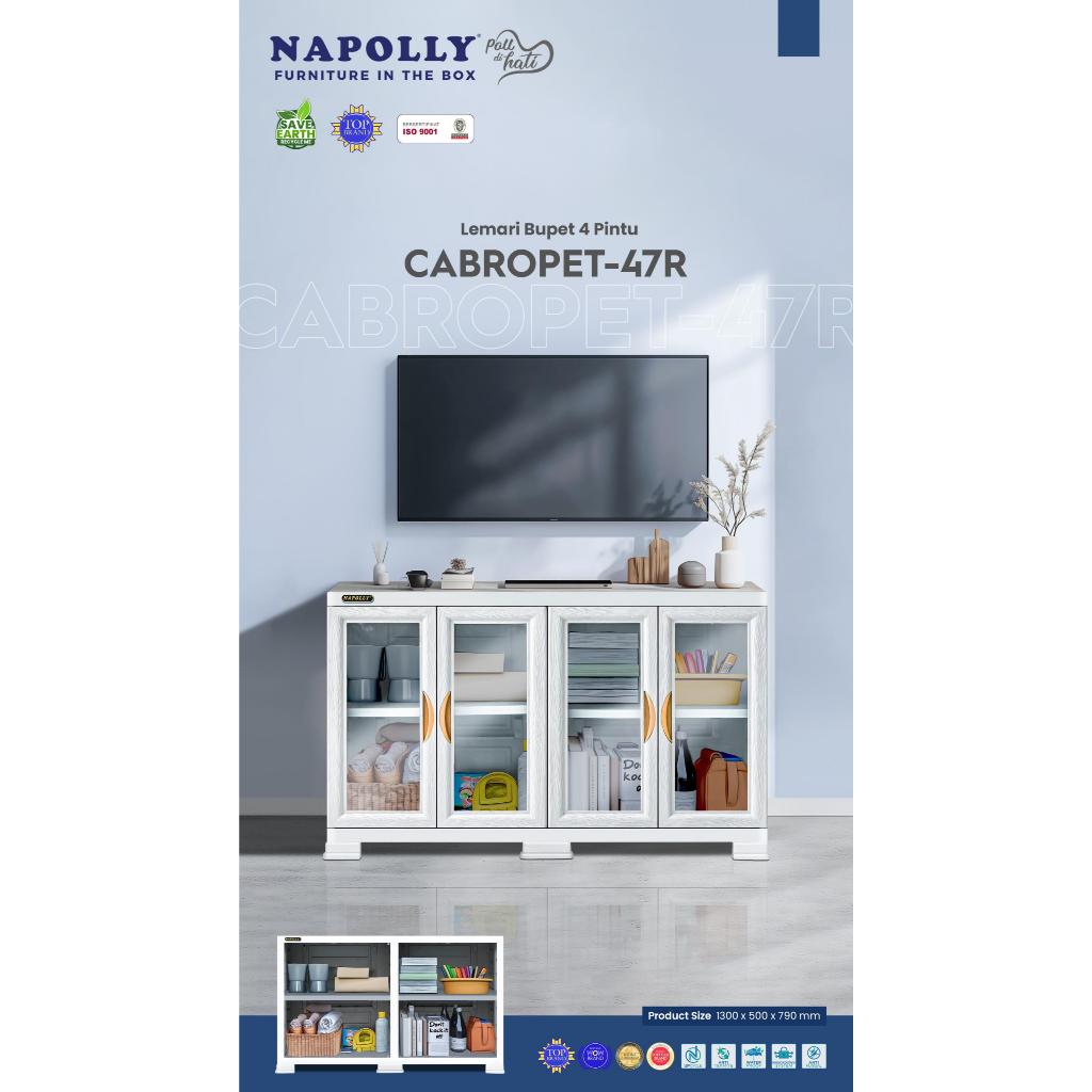 Jual LEMARI BUPET NAPOLLY LEMARI PLASTIK CABROPET | Shopee Indonesia