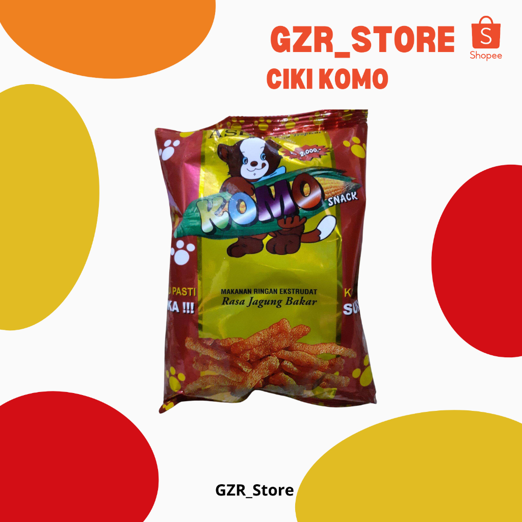Jual CHIKI KOMO BESAR MAKANAN JADUL CIKI JAGUNG BAKAR KARTON 38gr ...