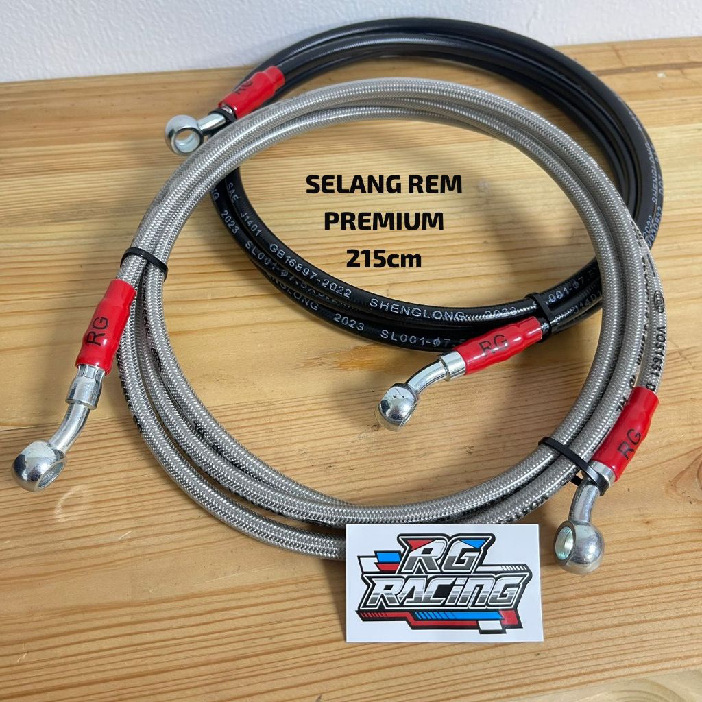 Jual Selang Rem Depan / belakang Variasi Panjang 215 cm | Shopee Indonesia