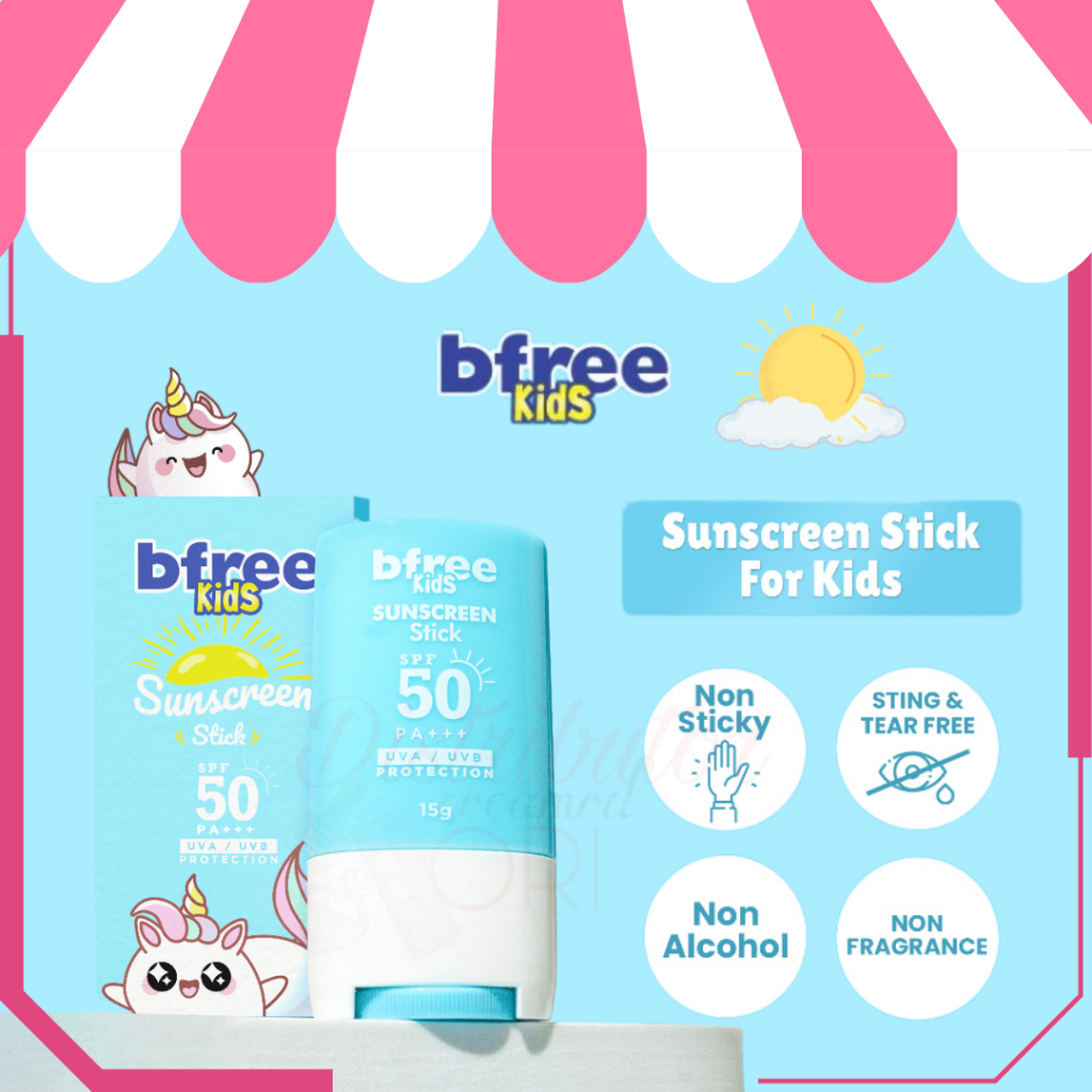 Jual BFREE Kids Suncreen Stick [ SPF 50+ Dengan UVA Dan UVB Protection ] | BPOM | ORIGINAL ...