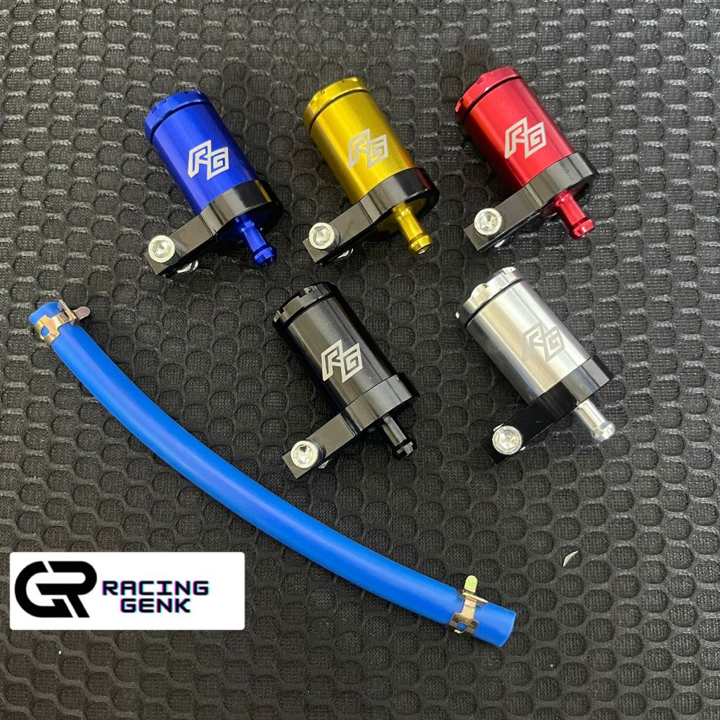 Jual PANCA MOTOR ORIGINAL Tabung Minyak Rem RACING + SELANG Aluminium ...