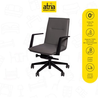 Jual Atria Kursi Kantor Ferro Low Chair 62X64X95-102Cm B1819 GREY ...
