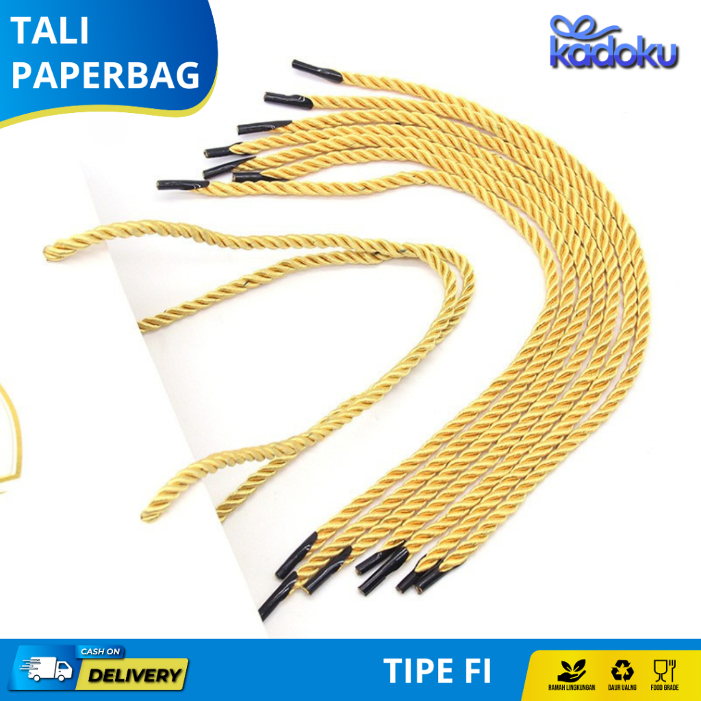 Jual Tali Tambang Tali Kur / Tali Paperbag / Tali polyster /tali kepang ...