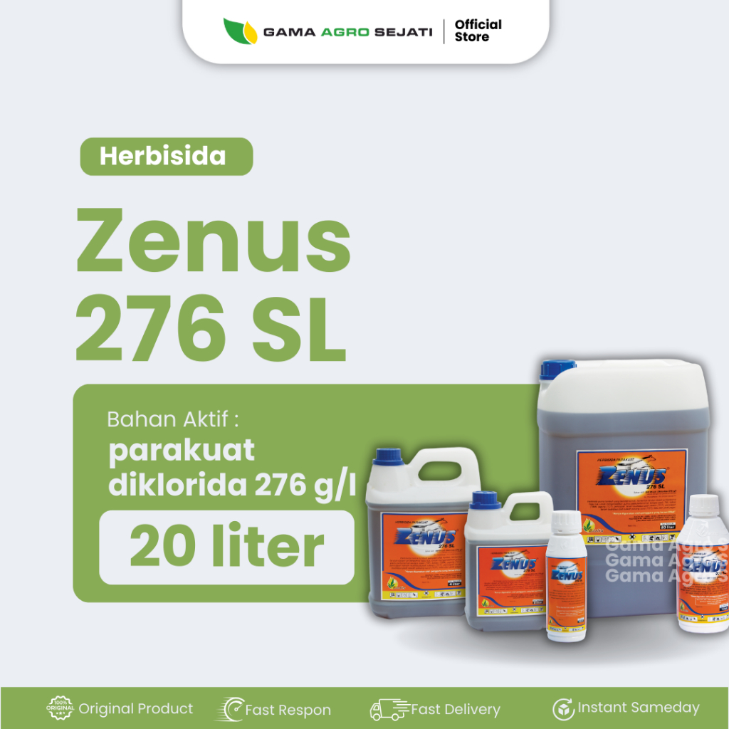 Jual Herbisida Zenus 276 SL Kemasan 20Liter | Shopee Indonesia