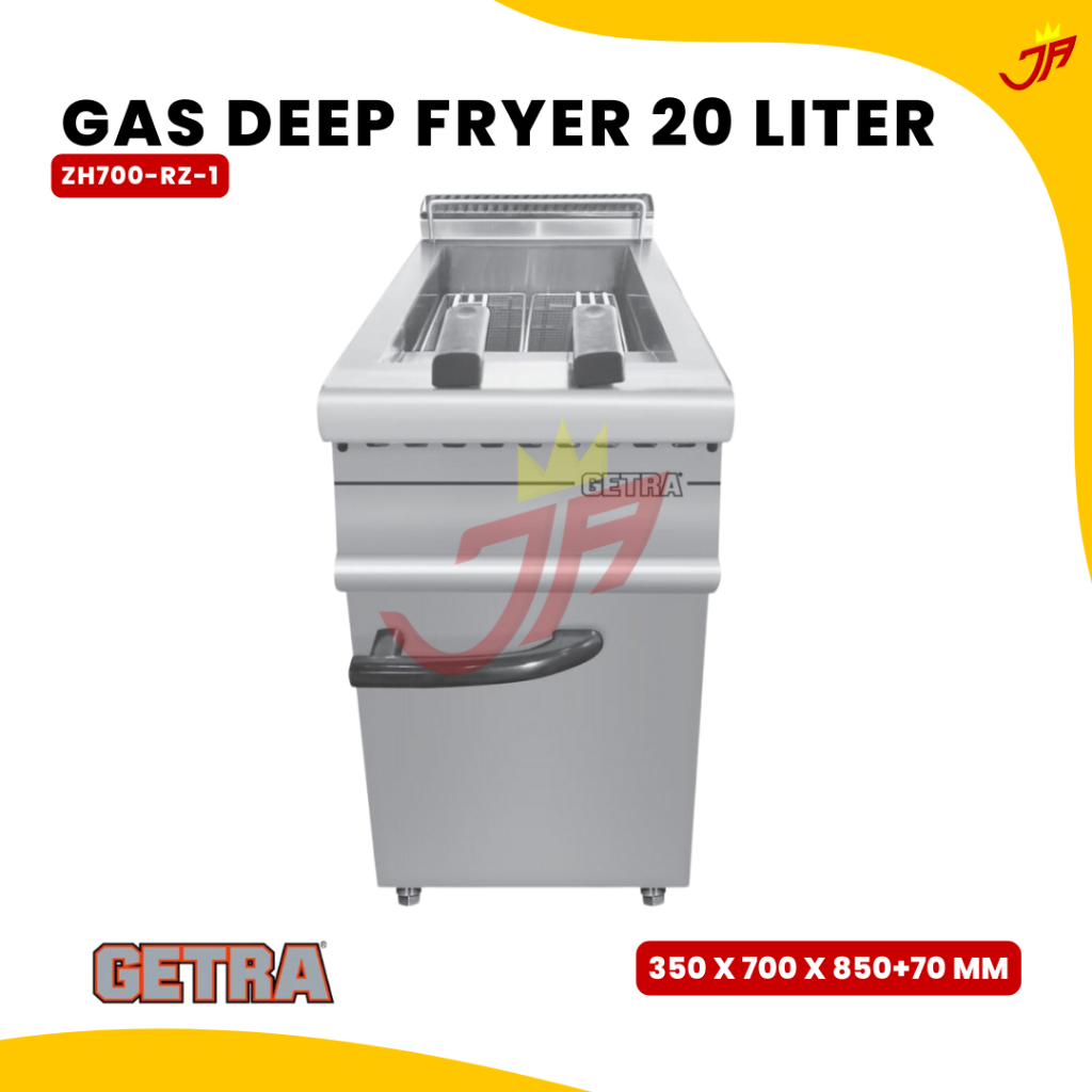 Jual GETRA Gas Deep Fryer ZH700-RZ-1 / Deep fryer 20 liter | Shopee ...