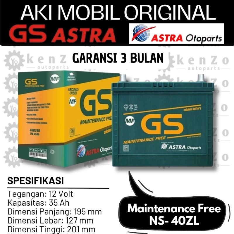Jual Produksi Terbaru!! [Garansi 3 Bulan] Aki Mobil Agya Ayla Calya Sigra Brio Livina Karimun ...