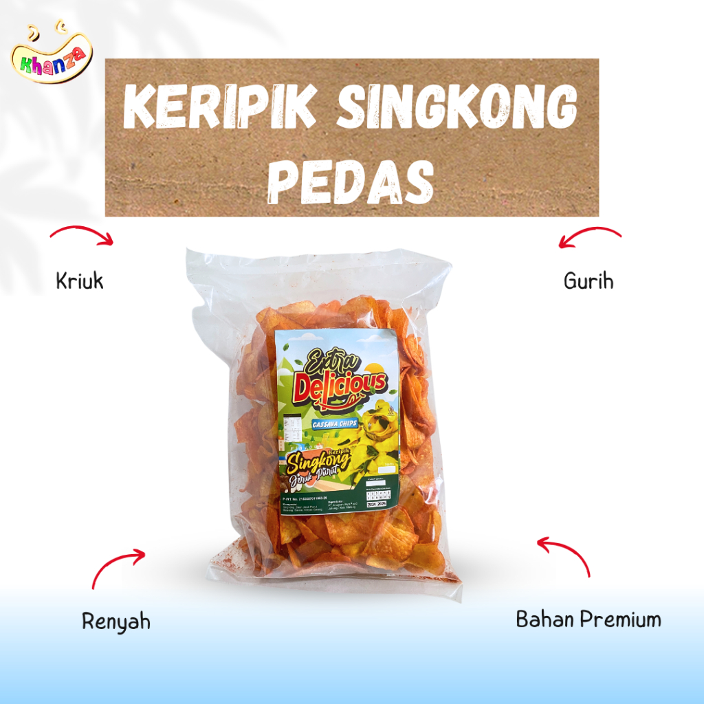 Jual KERIPIK SINGKOK PEDAS SUPER PREMIUM QUALITY Oleh Oleh Khas Kota ...