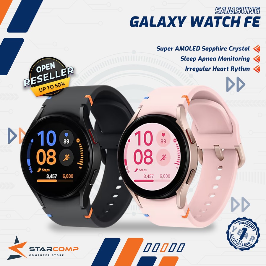 Jual SAMSUNG Galaxy Watch FE Bluetooth 40mm Smartwatch WatchFE Garansi ...