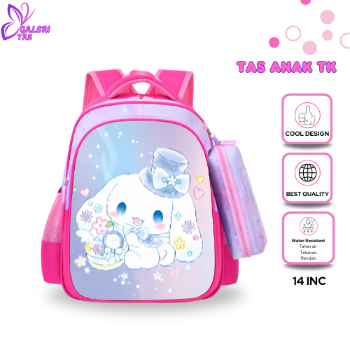 Jual GT Tas Sekolah Anak TK Dan Paud Perempuan Berkarakter Lucu 5695 Ransel Anak Timbul 3D Keren ...