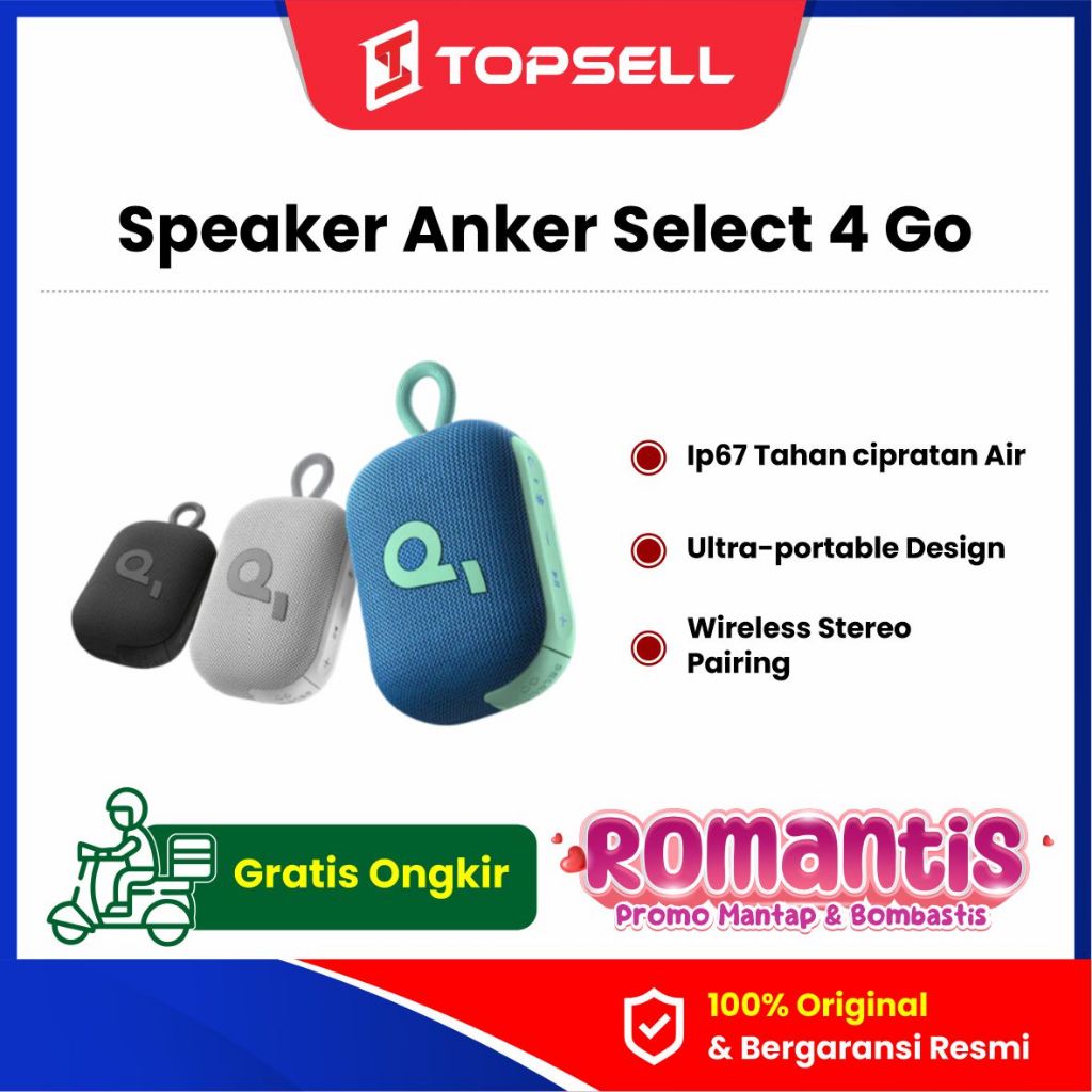 Jual Anker Soundcore Select 4 Go Select4GO 4Go Bluetooth Speaker ...