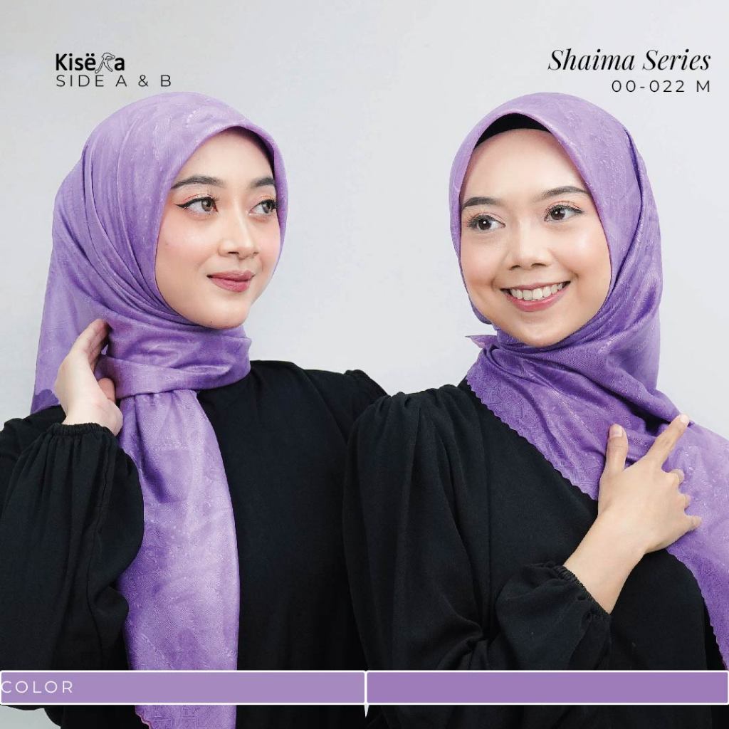 Jual Kisera Official | Shaima 022 M | Voal | Satu Kerudung Empat Warna ...