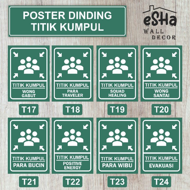 Jual POSTER DINDING/POSTER DINDING TITIK KUMPUL | Shopee Indonesia