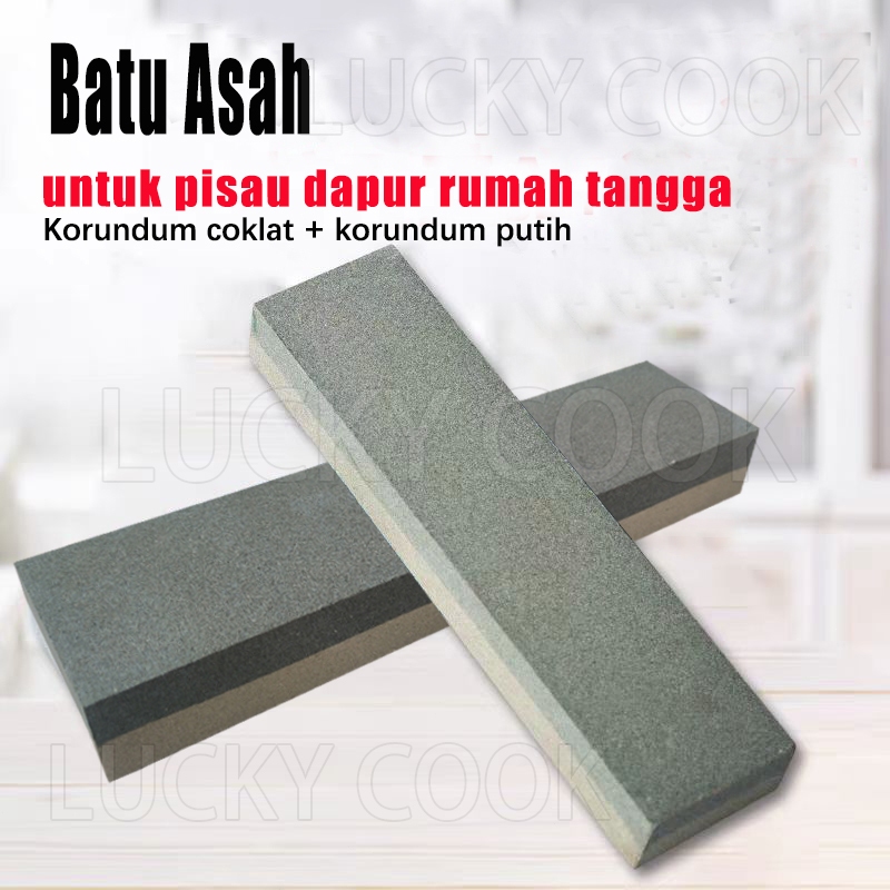 Jual Batu Asah Asahan Pisau 2 Sisi Tajam/Batu Pengasah Pisau /Batu Asah ...