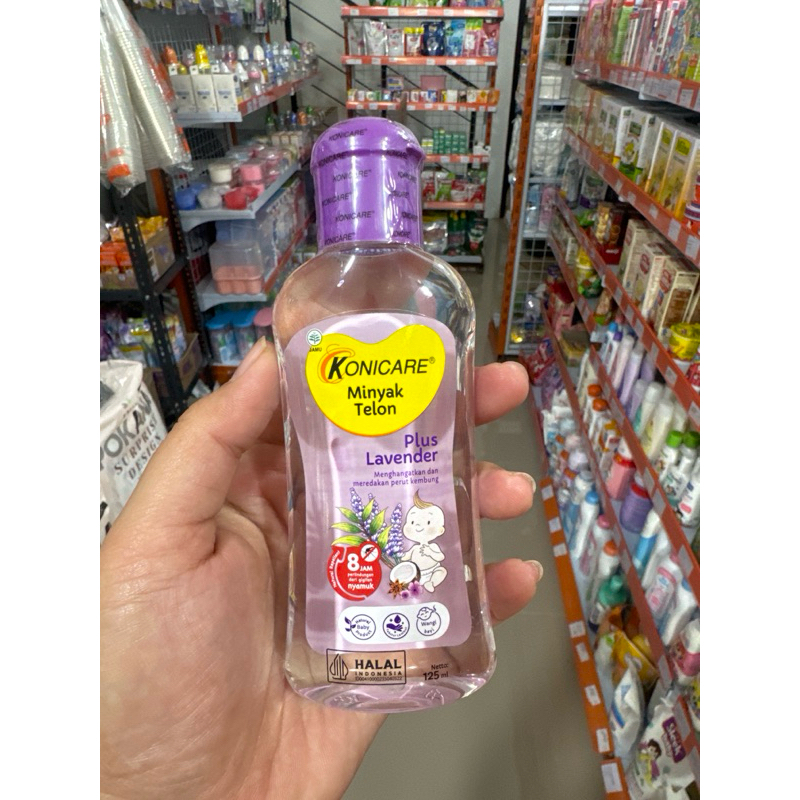Jual KONICARE MINYAK TELON PLUS LAVENDER 125ml | Shopee Indonesia