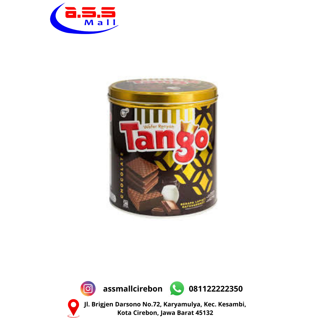 Jual Wafer Tango Coklat kaleng 270g | Shopee Indonesia