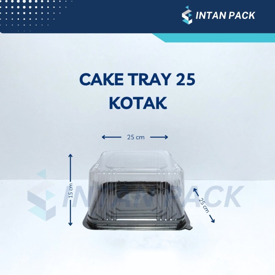 Jual Mika CT 25 Kotak Kue Bolu Besar Cake Tray 25 Premium Tebal (10 pcs ...