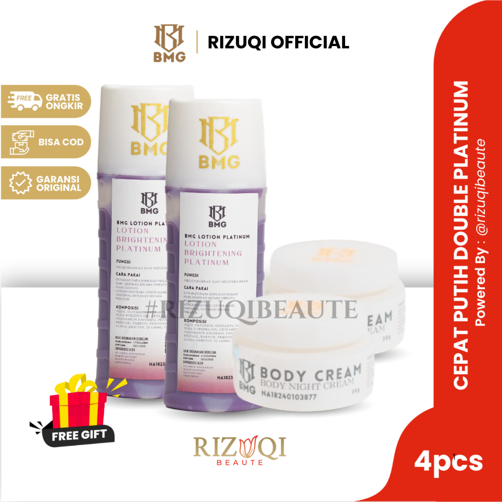 Jual Bmg - Paket BMG CEPAT PUTIH DOUBLE PLATINUM [Lotion Platinum ...