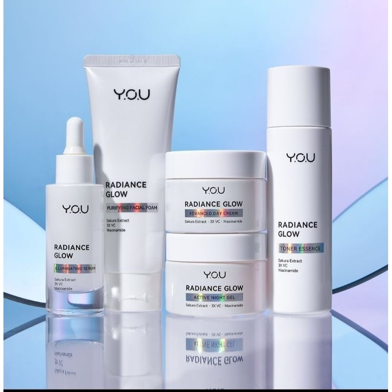 Jual YOU Radiance Glow Series | Illuminating Serum | Essence Toner ...
