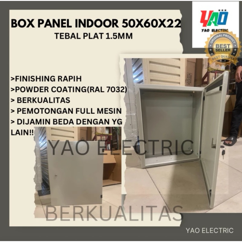 Jual Box panel panel box 50x60x22 Tebal plat 1.5MM Berkualitas Bagus ...