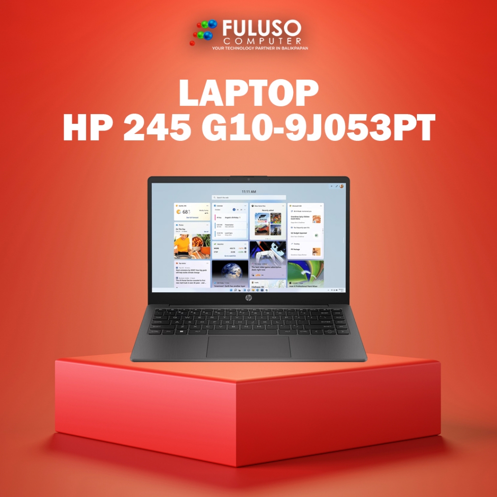 Jual HP 245 G10 /Ryzen 5 7520U/8GB/512GB SSD/14″ HD/Win 11 Home/Dark ...
