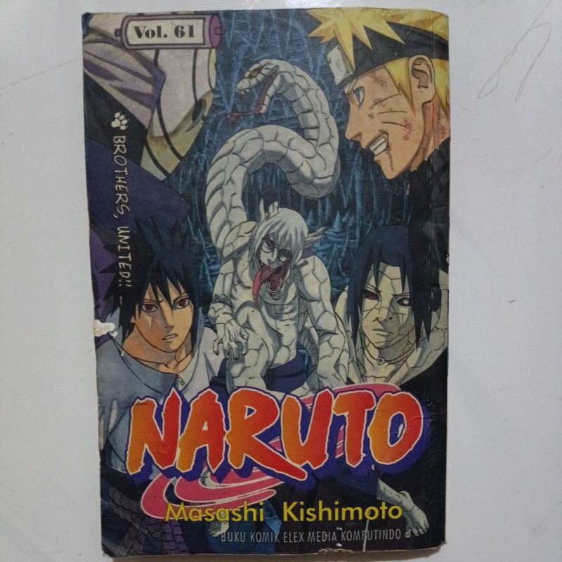 Jual komik naruto set vol 61 bekas | Shopee Indonesia