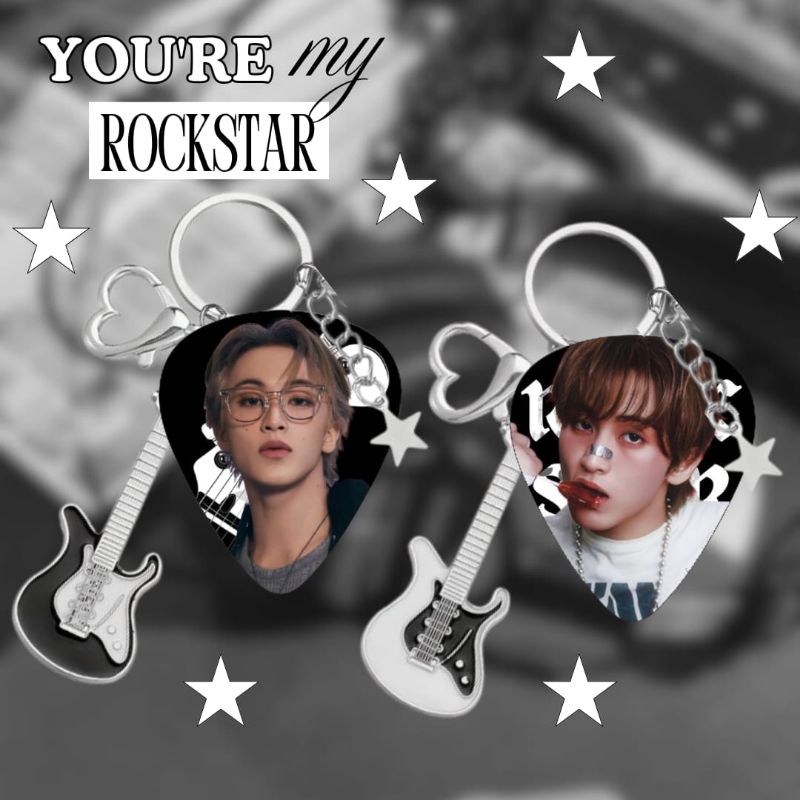 Jual [PRE-ORDER] YOU'RE MY ROCKSTAR MARK LEE NCT KEYCHAIN ACRYLIC ...