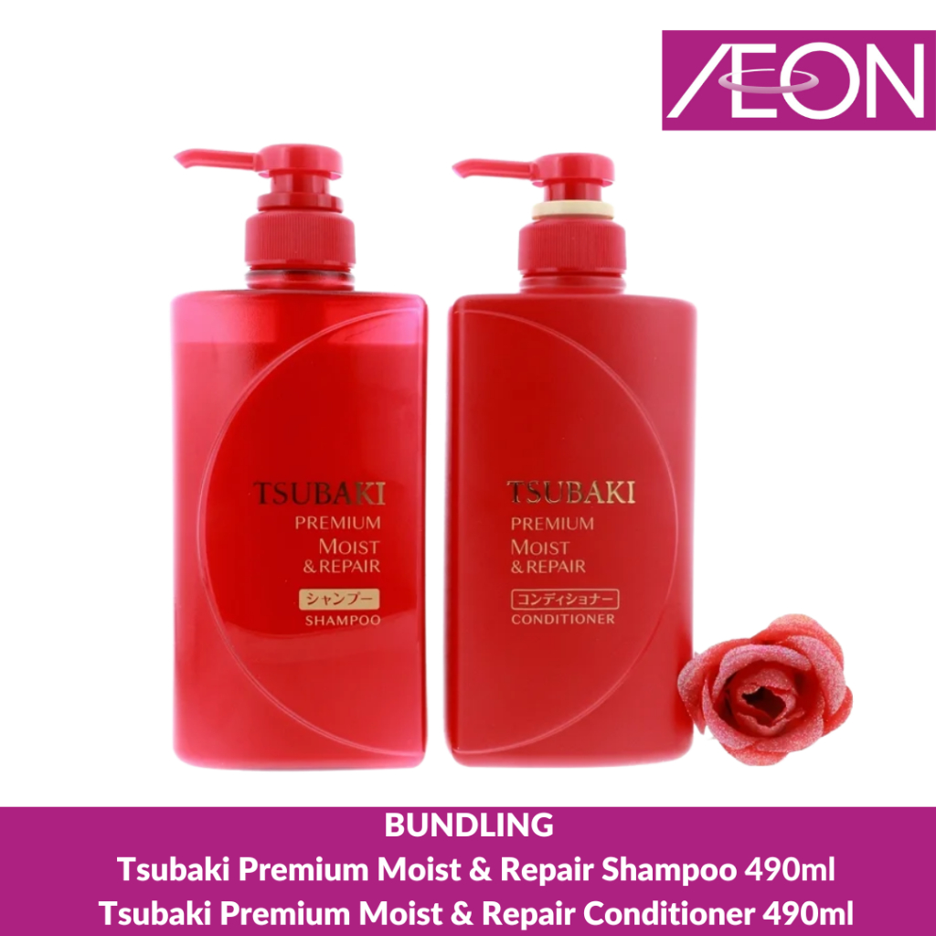 Jual BUNDLING - Tsubaki Premium Moist & Repair Shampoo + Tsubaki Premium Moist & Repair ...