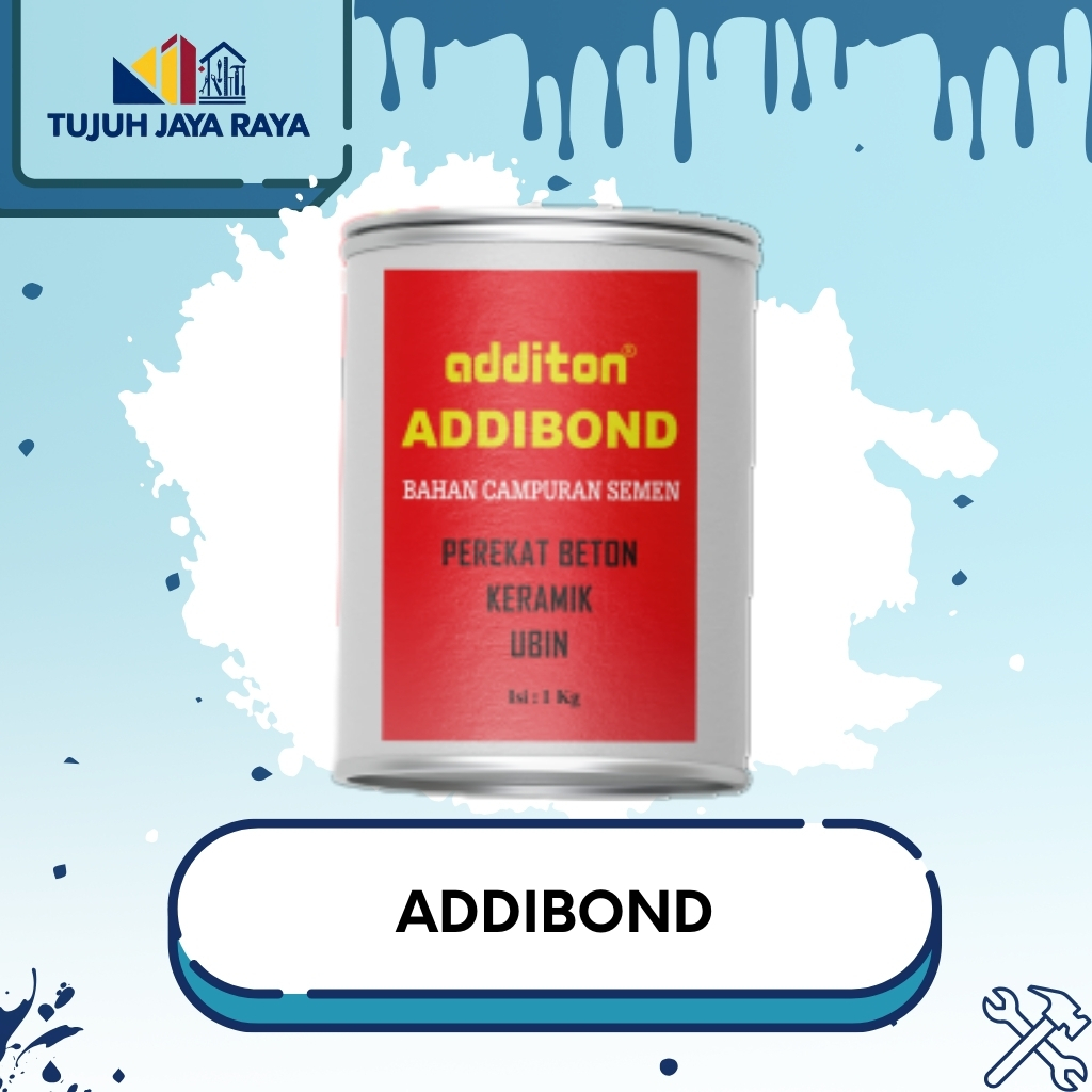 Jual Additon Bahan Campuran Semen Addibond Ukuran 1Kg Perekat Beton ...