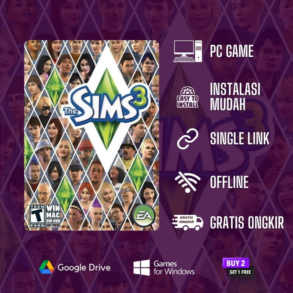 Jual The Sims 3 - Game PC - Link Download Game PC Laptop | Shopee Indonesia