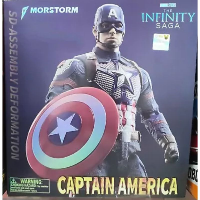 Jual Morstorm captain America infinity saga action figure 6" original ...